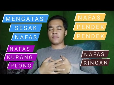 Mengatasi Sesak Nafas , Nafas Pendek², Nafas Kurang Plong, Terasa Sesak Didada Akibat Aslam Tinggi