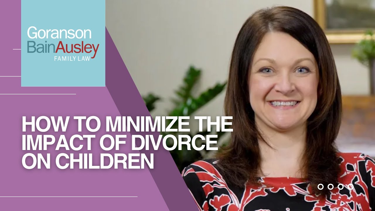 How to Minimize the Impact of Divorce on Children