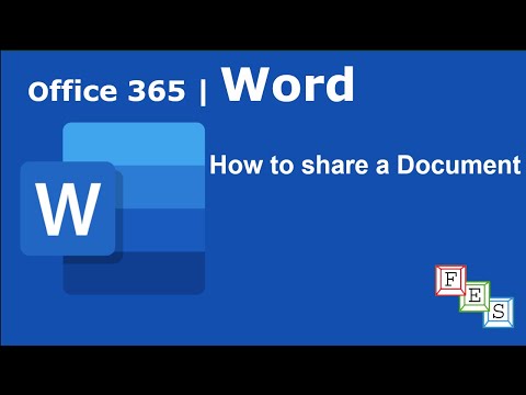 How to share a Word document with others - Office 365