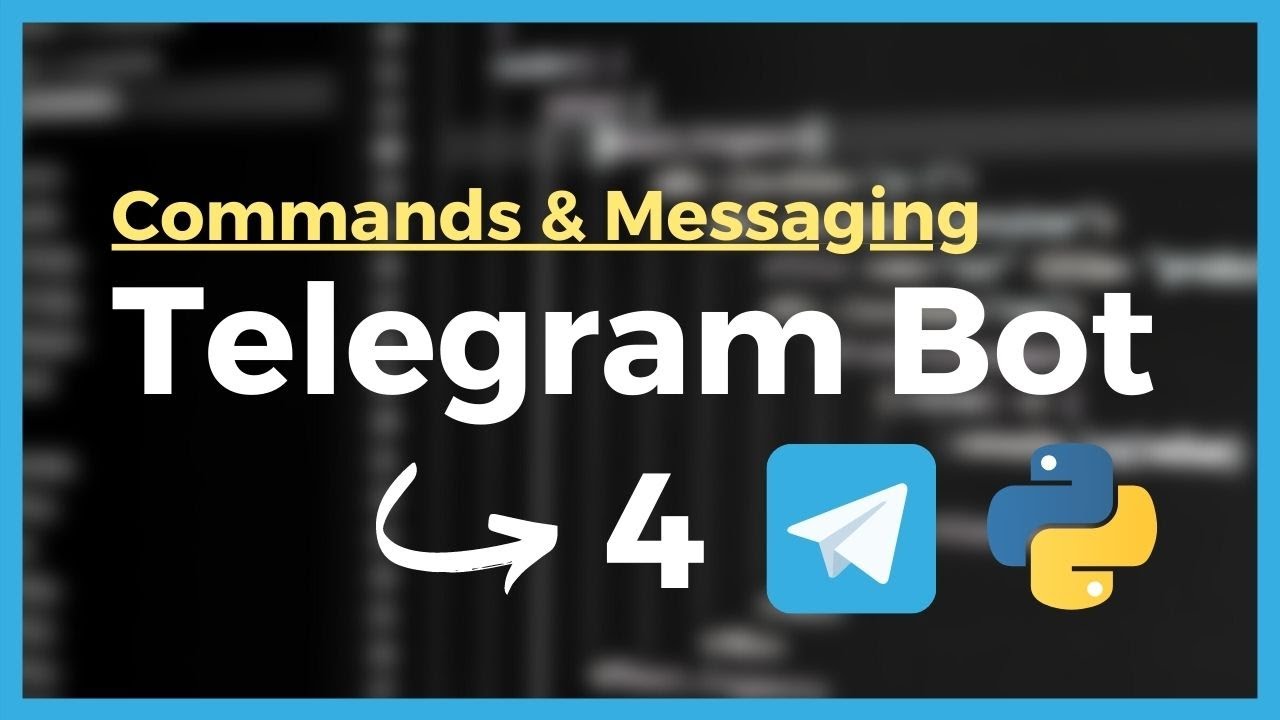 How to create a Telegram Bot for FREE in Python - Commands & Messaging