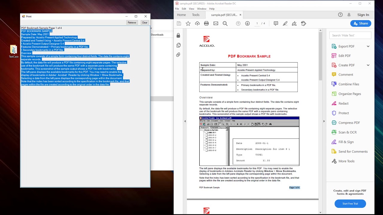 Extract PDF Text and Images | Vbscript