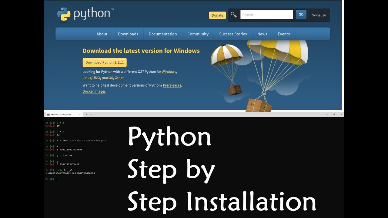 Python Installation on Windows PC || Python for CFD || Basic Fundamental Operations in Python