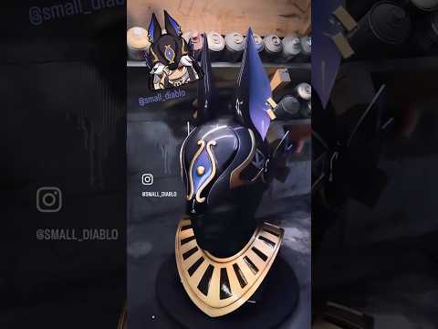 3D file Cyno genshin cosplay mask 🎭 ・3D printing template to download・Cults