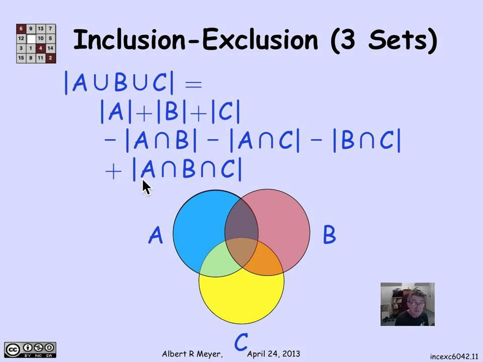 3.5.3 Inclusion-Exclusion Example: Video