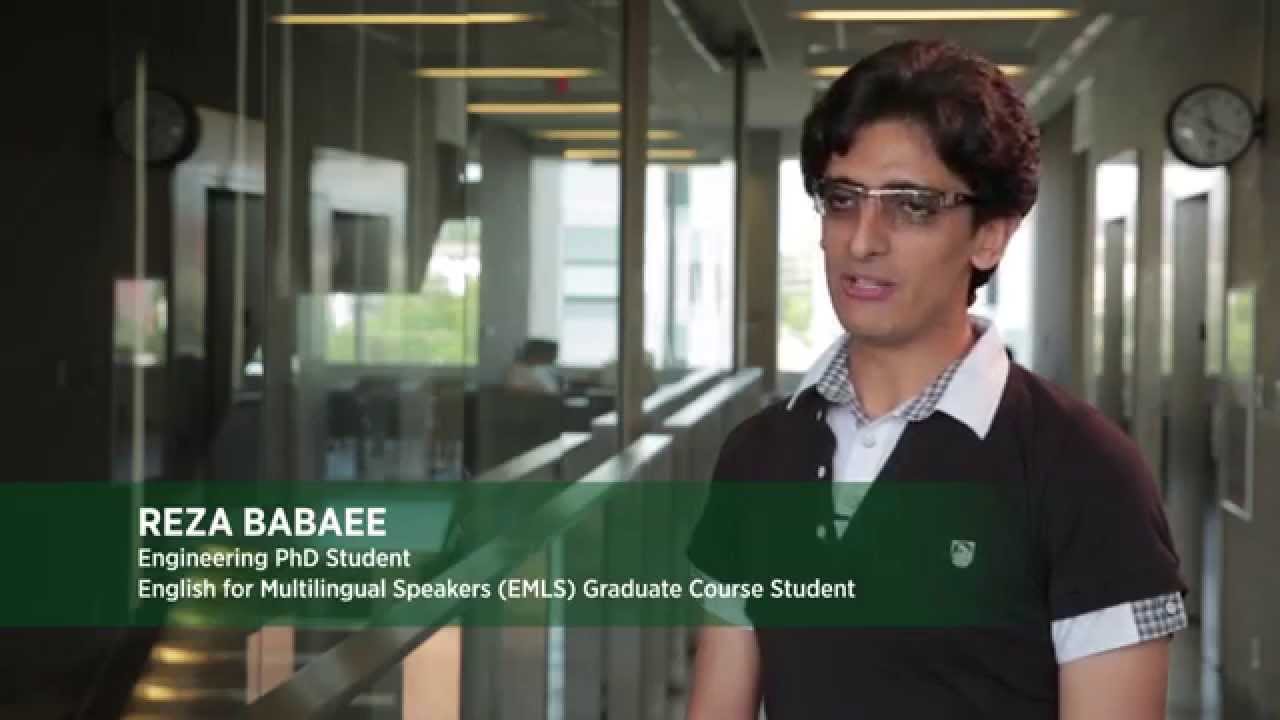 English for Multilingual Speakers Graduate Courses