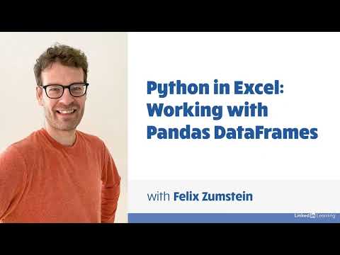 Python in Excel Working with pandas DataFrames | Complete Course