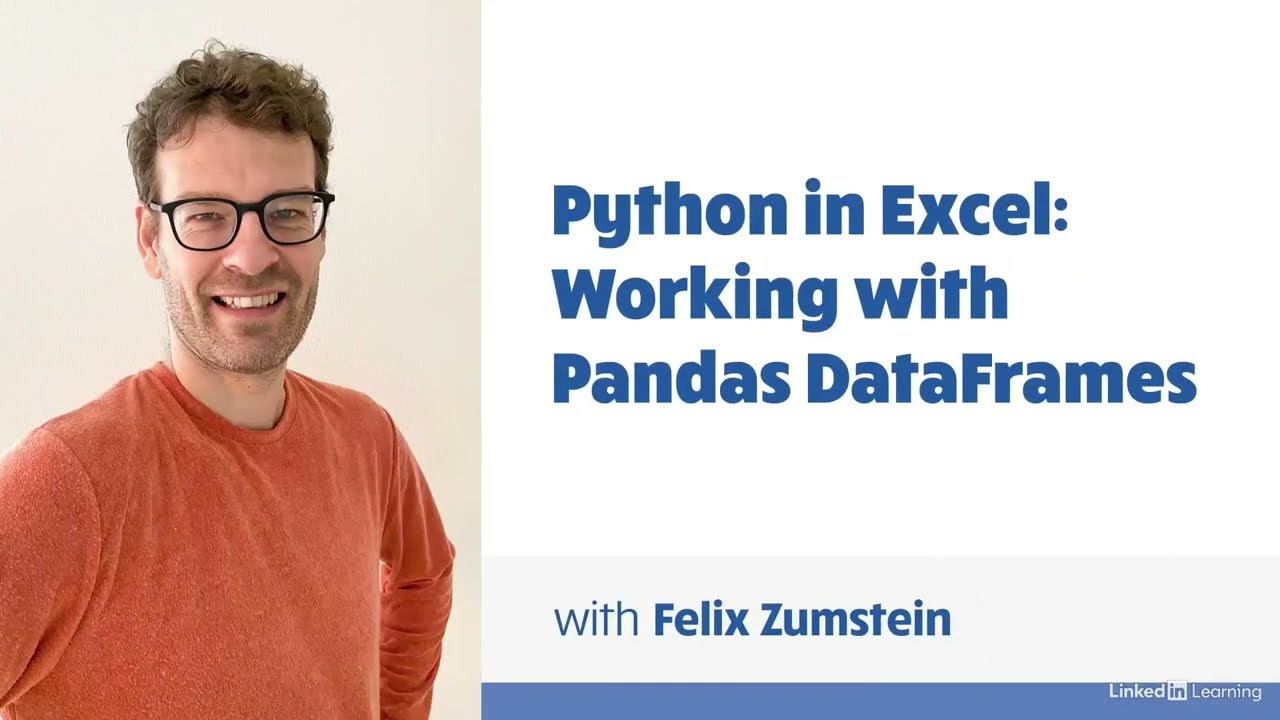 Python in Excel Working with pandas DataFrames | Complete Course