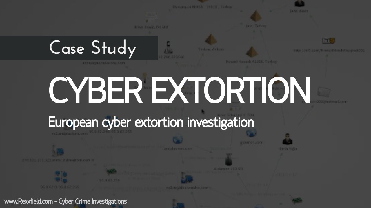 Cyber Extortion Case Study - Hacking Investigation by Rexxfield