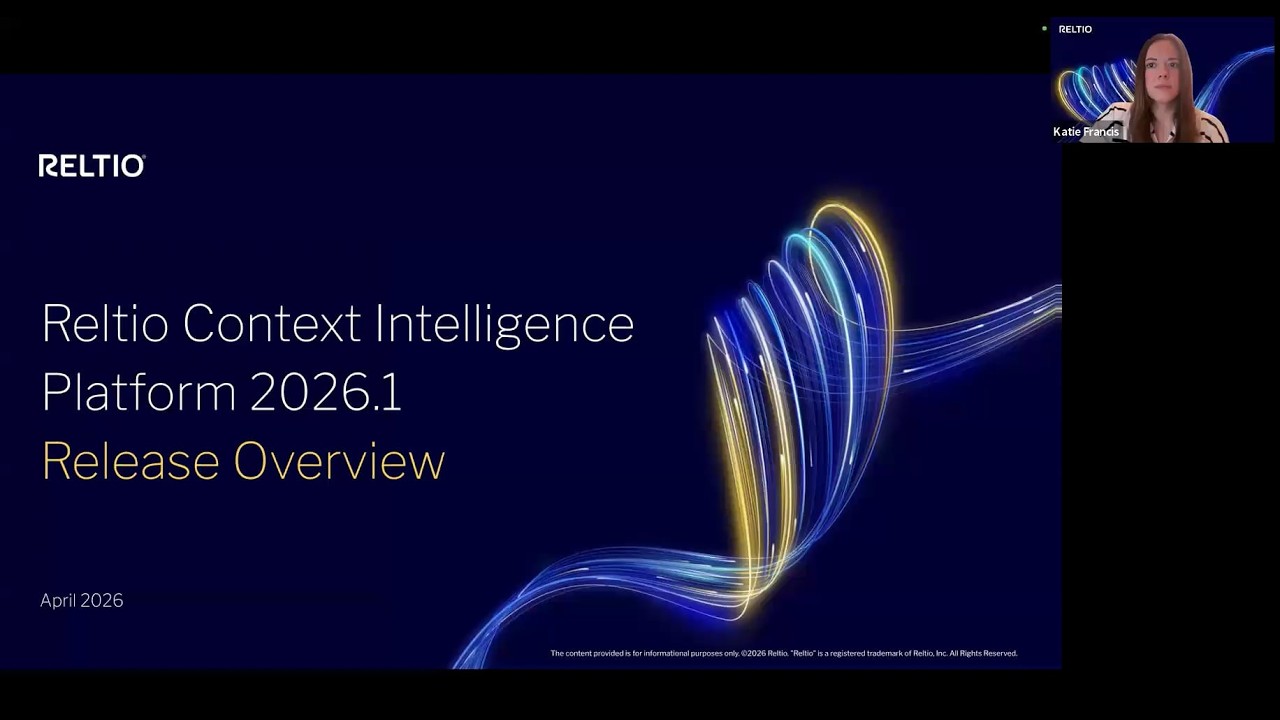 Reltio 2026.1 Release Overview