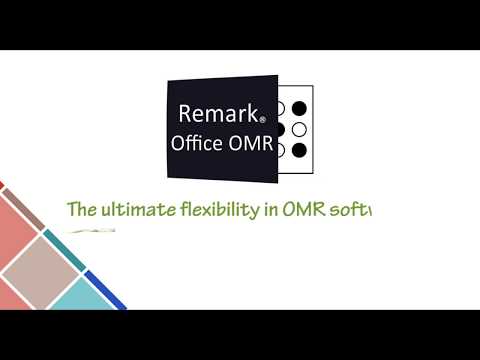 Remark Office OMR Software Product Tour