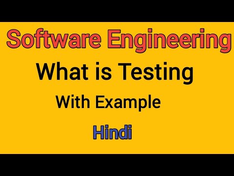 What is Testing with Example | Types of Testing in Software Engineering