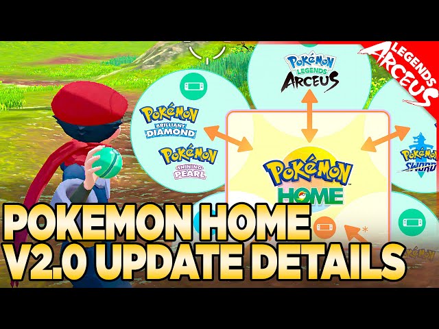 Pokemon HOME coming to Legends: Arceus and Brilliant Diamond and ...