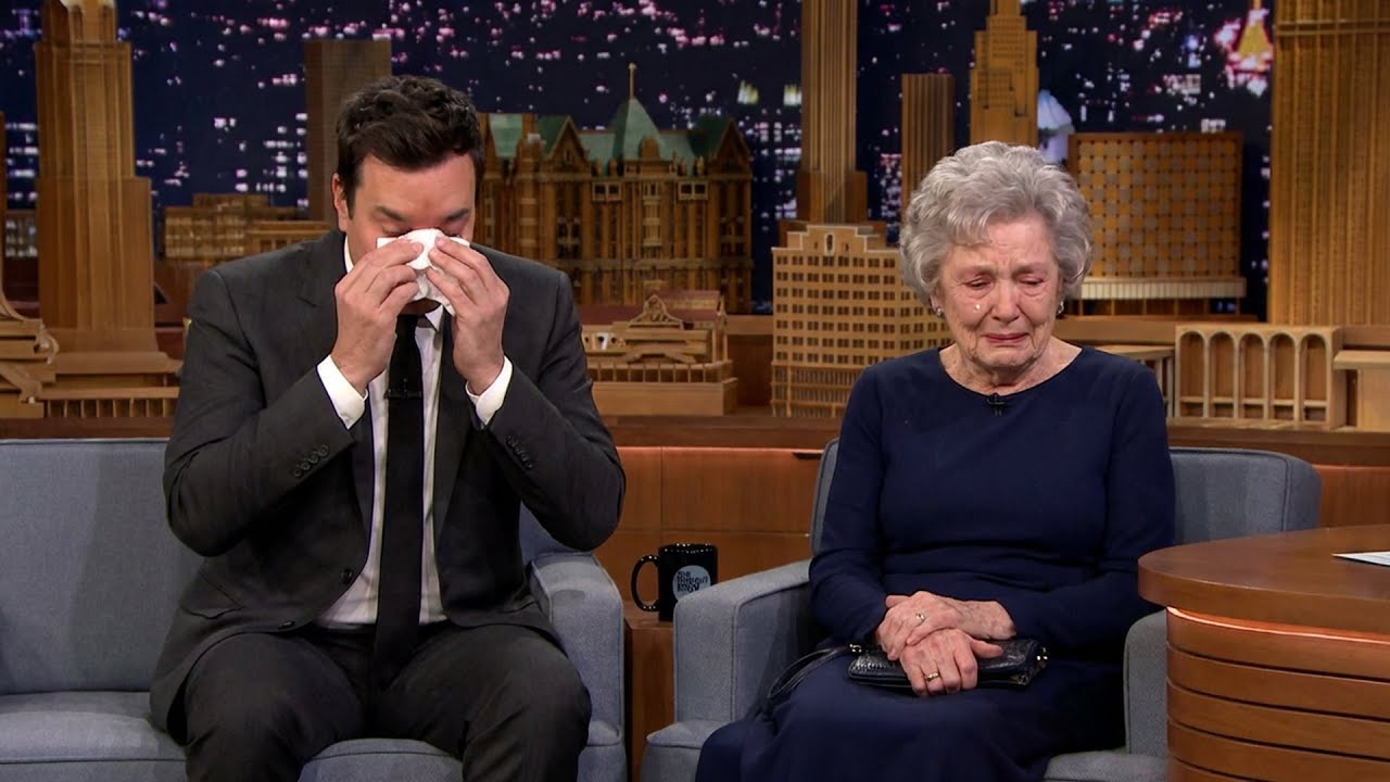 Jimmy Fallon BREAKS DOWN When 75-Year-Old Mother's Words Destroy ...
