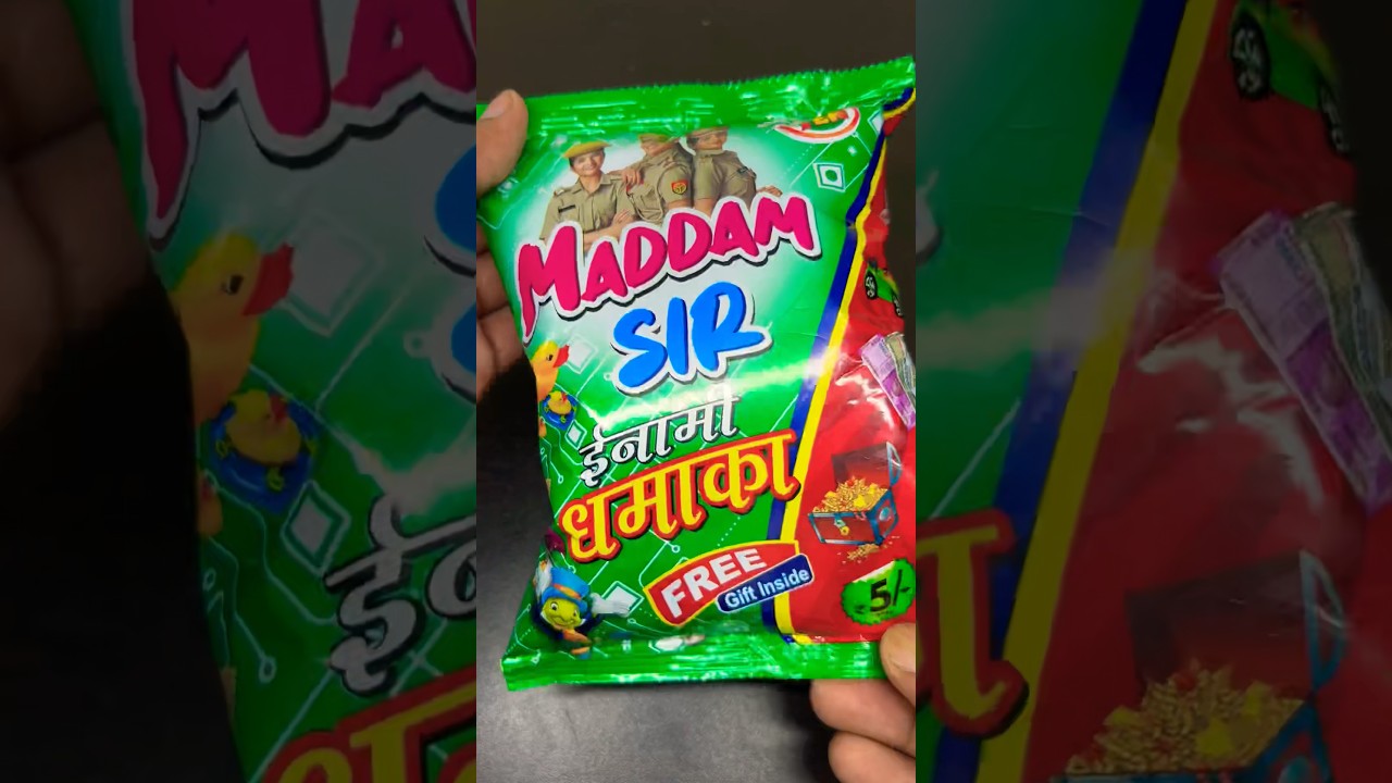 Maddem sir most popular Indian snack #gift #viral #yummy #satisfying #food #trending #fun