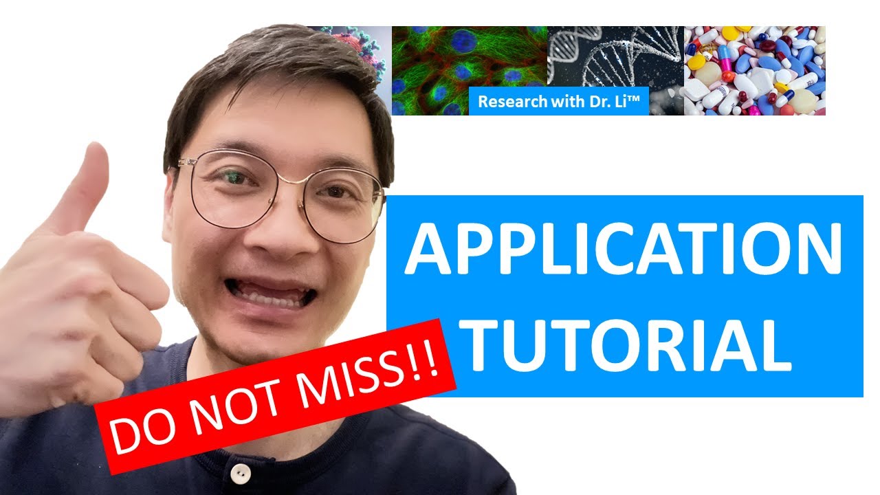 The Graduate School Application Package Tutorial - What You Need to Know #gradschool #tutorial