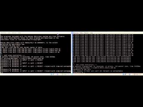 Fun with IPTables: ICMP reject types