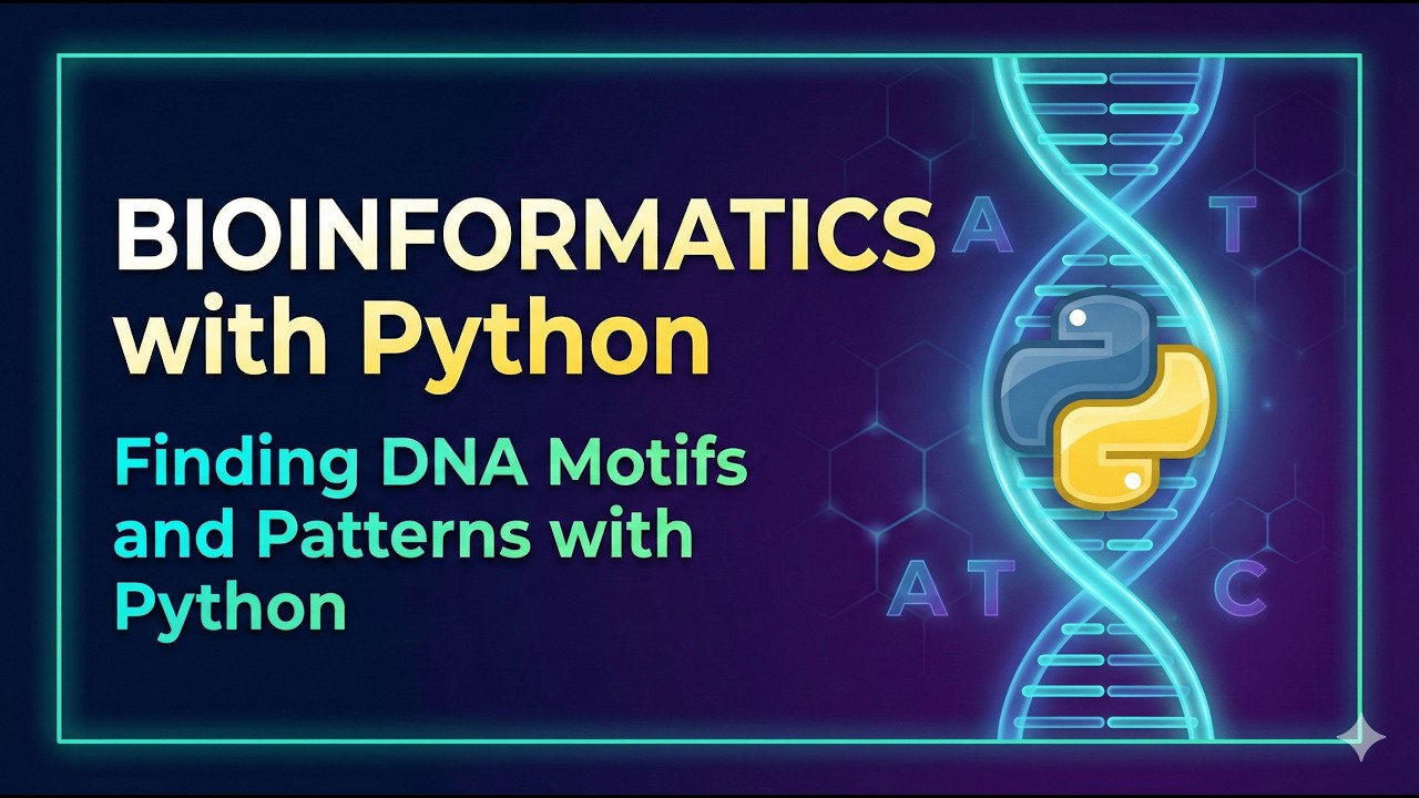 9. Bioinformatics with Python: Finding DNA Motifs and Patterns with Python