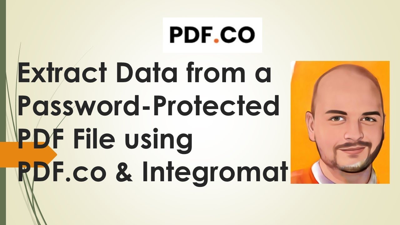 Extract Data from a Password-Protected PDF File using PDF.co and Make