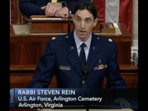 Jewish soldiers and military chaplains open U.S. Congress in prayer as Rabbi Guest Chaplains MONTAGE
