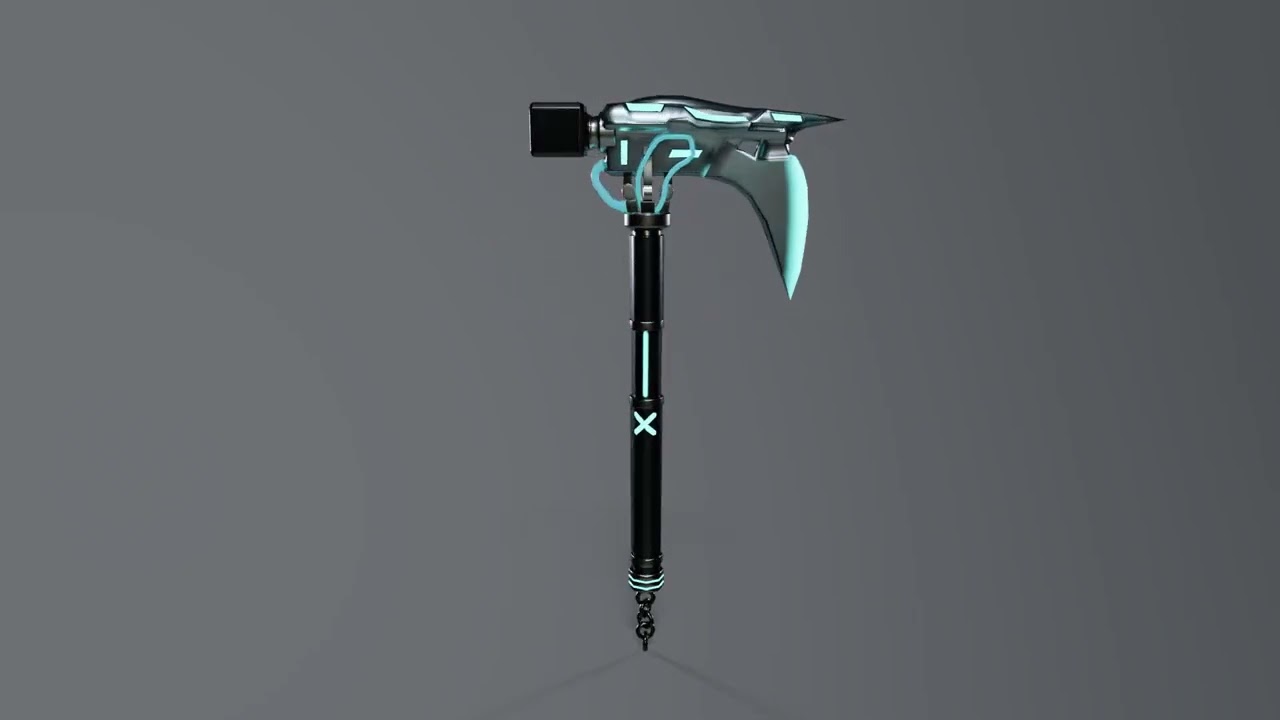 Futuristic Axe - Tobiguchi