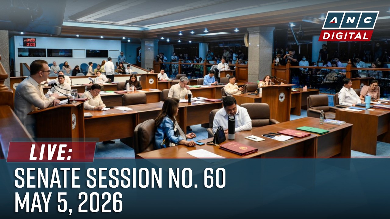 LIVE: Senate Session No. 60 | May 5, 2026