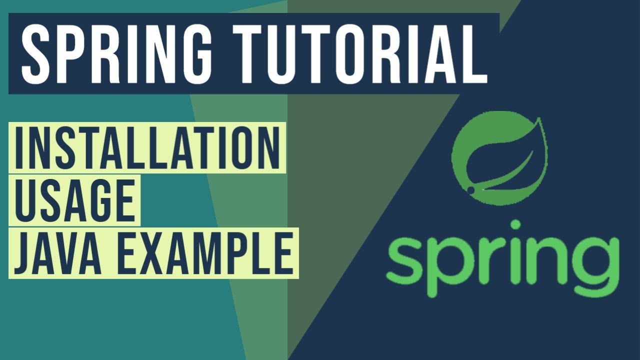 Java Spring Tutorial