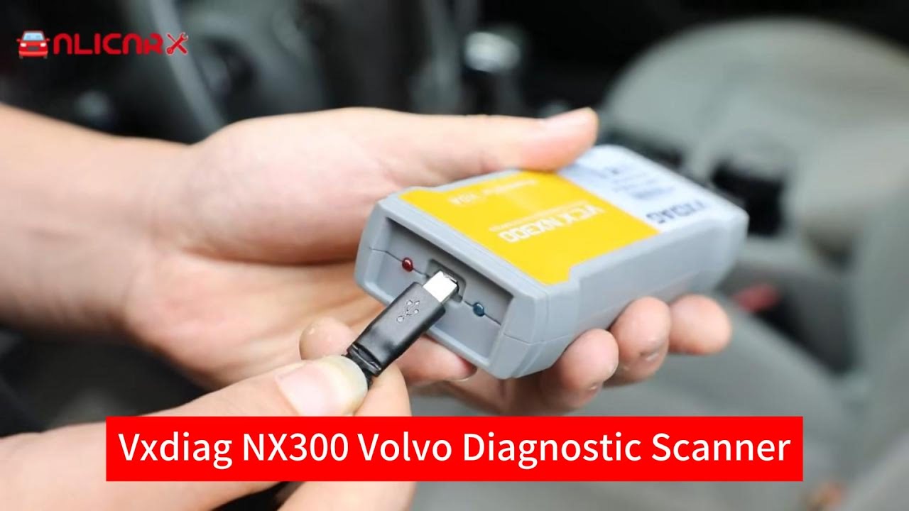 VXDIAG NANO NX300 for VOLVO 2014D OBD2 Scanner Car Diagnostic Tool J2534 ECU Programming Code Reader