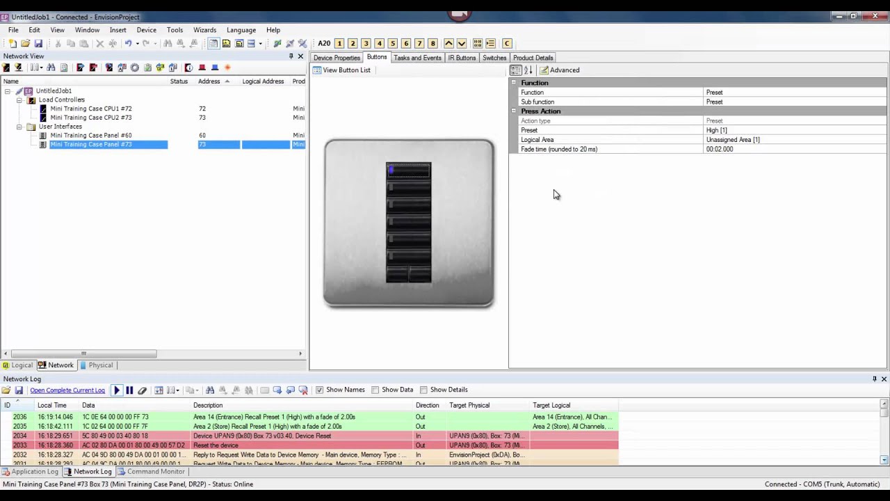 EnvisionProject/System Builder - Basics of a DyNet String