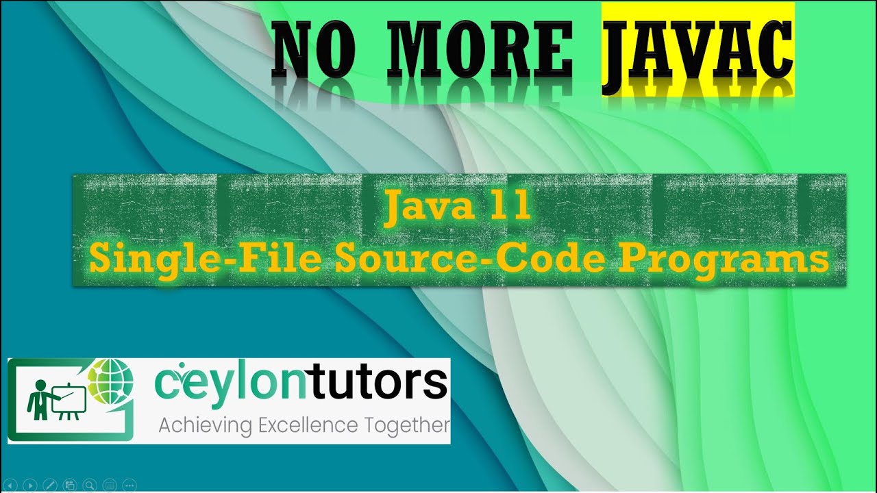 Single-File Source-Code Program with Java 11 - Execute Java programs without using javac