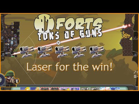 Steam Community :: Video :: Permanently firing Lasers at my enemy | Forts