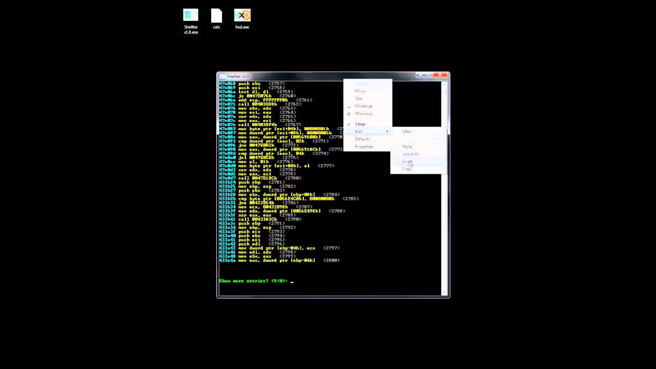 Shellter v1.0 - Basic ShellCode Injection
