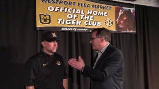 Mizzou Softball Coach Ehren Earleywine at the Tiger Club of KC ...