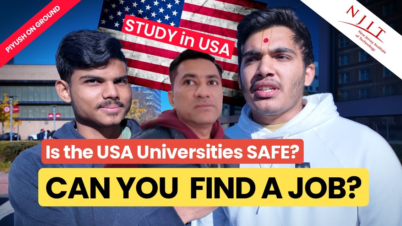 Study in USA: Student Perspectives on NJIT Life: Campus Safety, Inclusivity & Career