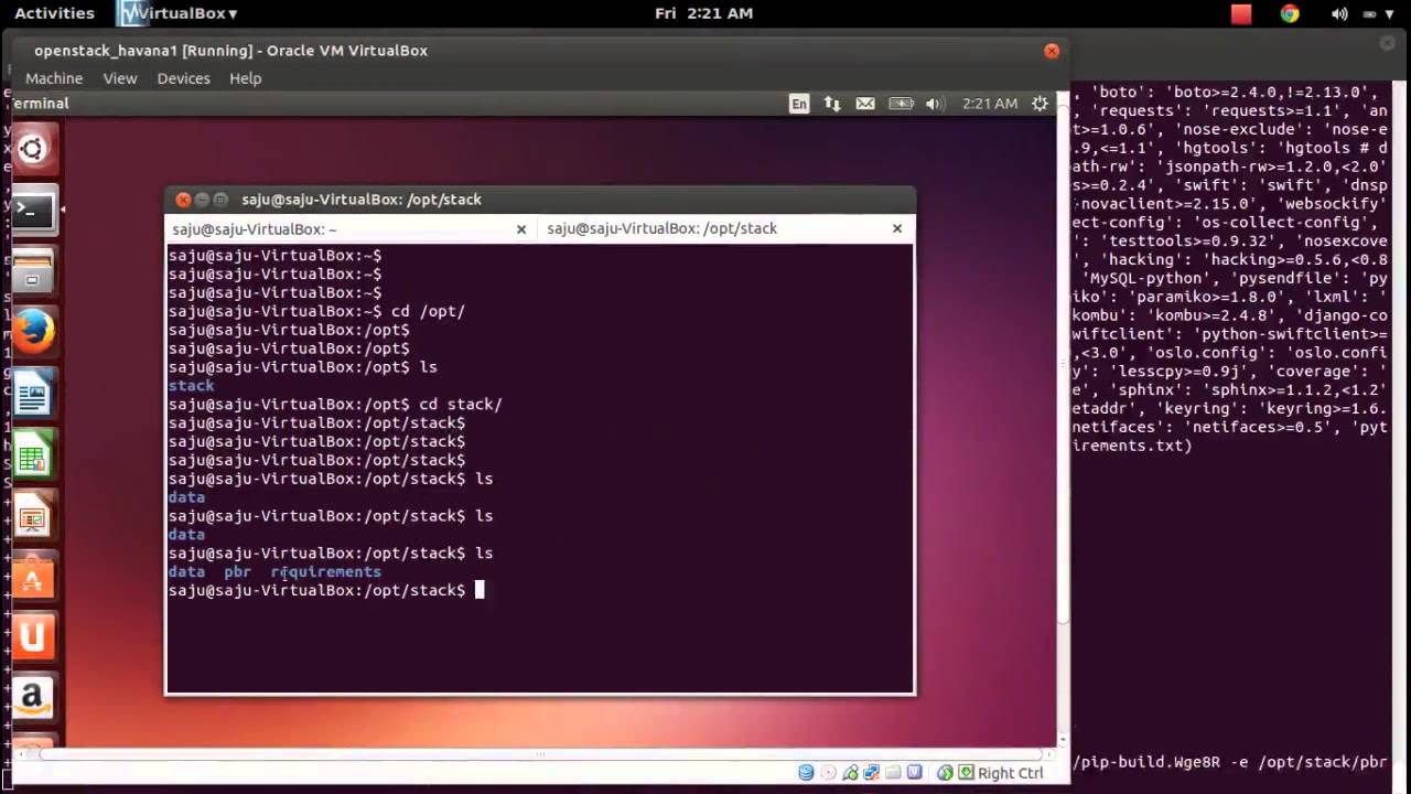 How To Install Stable OpenStack Havana In Ubuntu Using Devstack