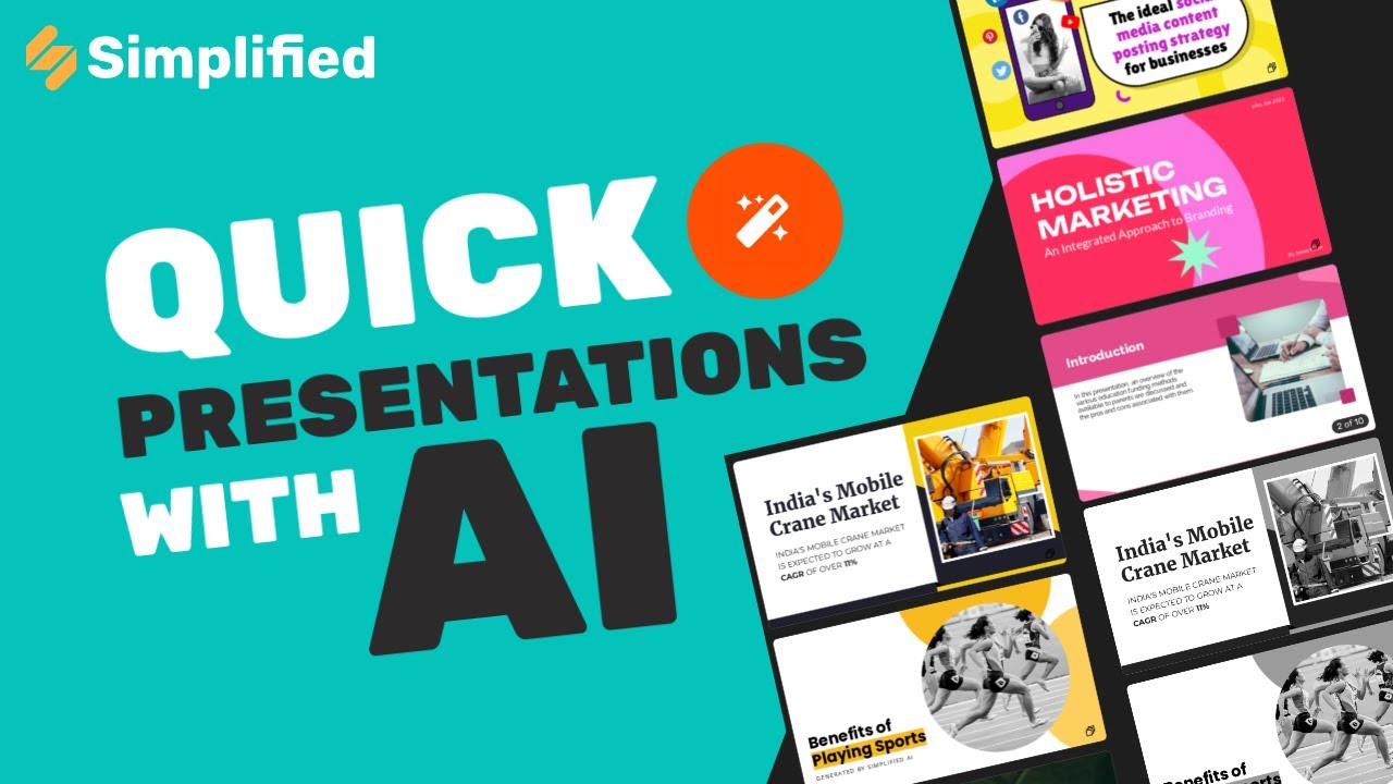 Create Presentations in less than 2 minutes with AI Presentation Maker