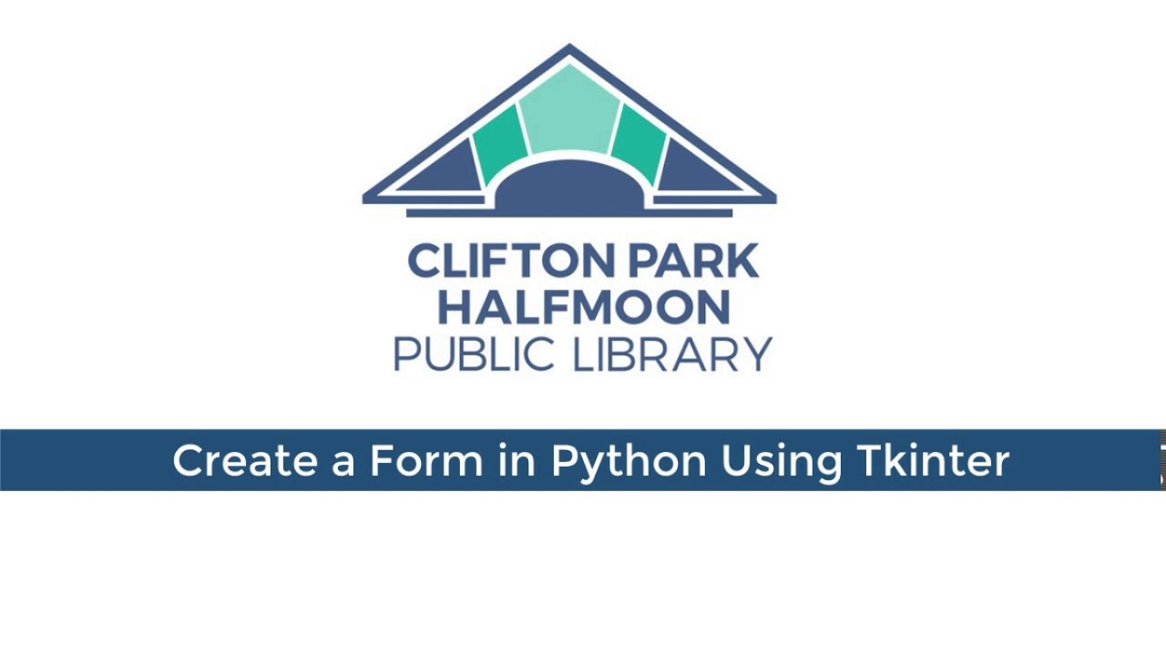 Create a Form in Python Using Tkinter