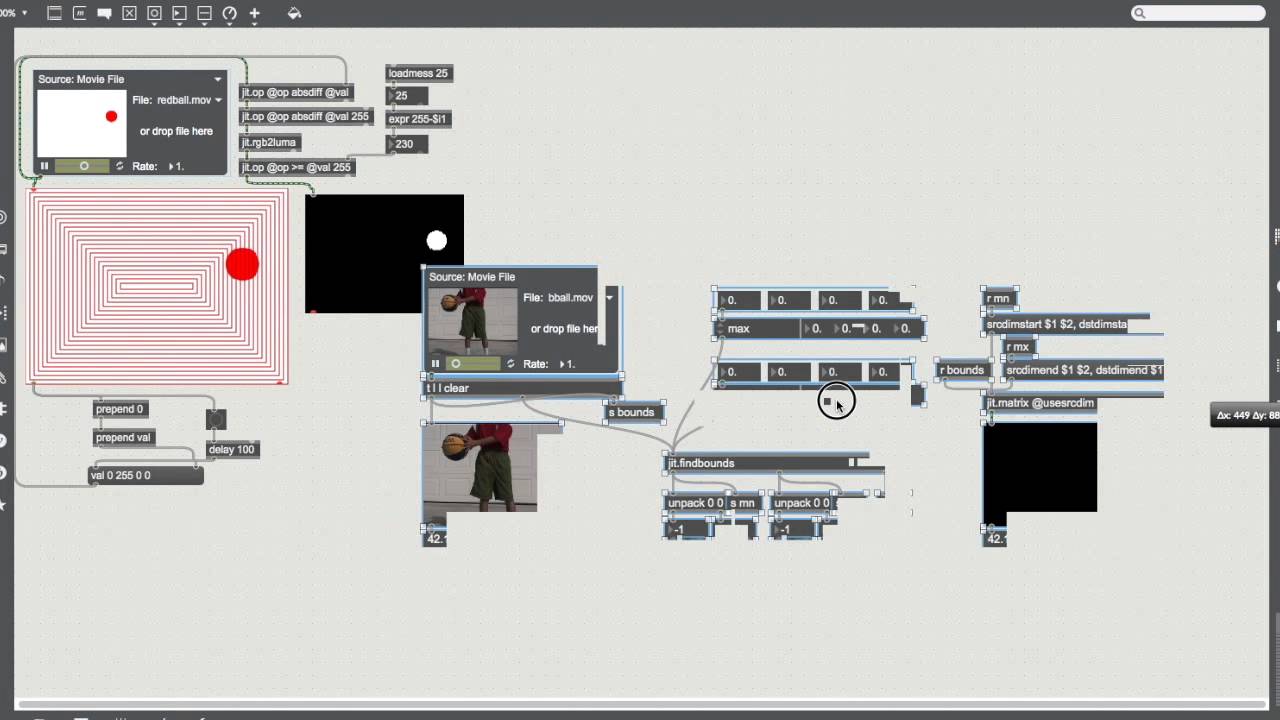MAX msp 7: colour tracker - part 2