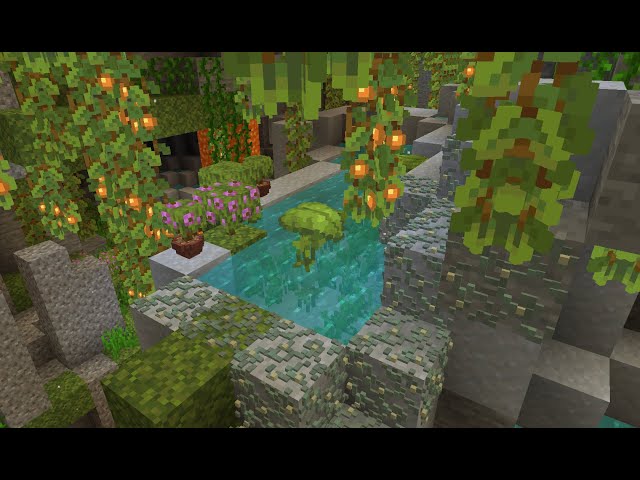YoJos-Lush-Pacc! 3D Amethyst! 3D Azaleas! + More! Minecraft Texture Pack