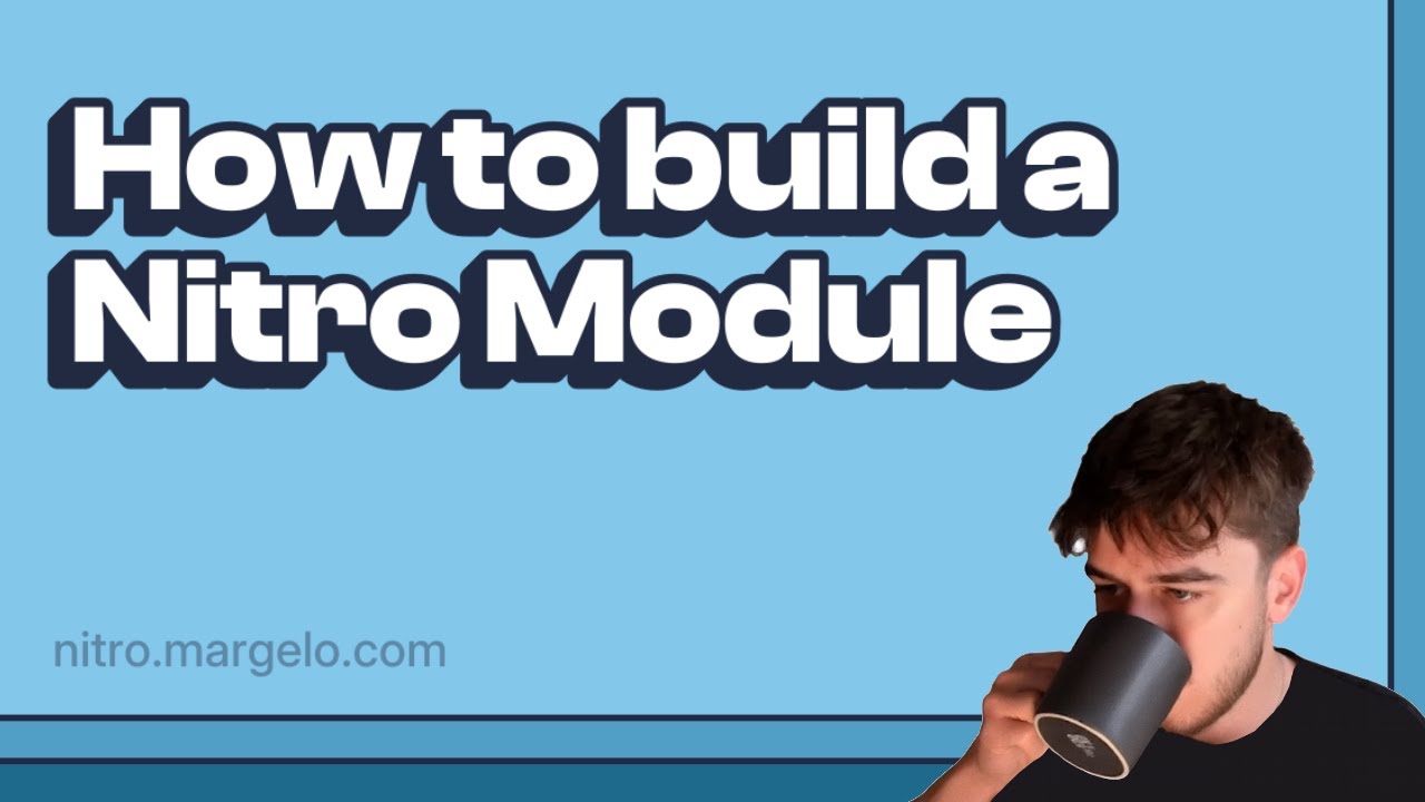 How to build a Nitro Module (write native code for React Native)