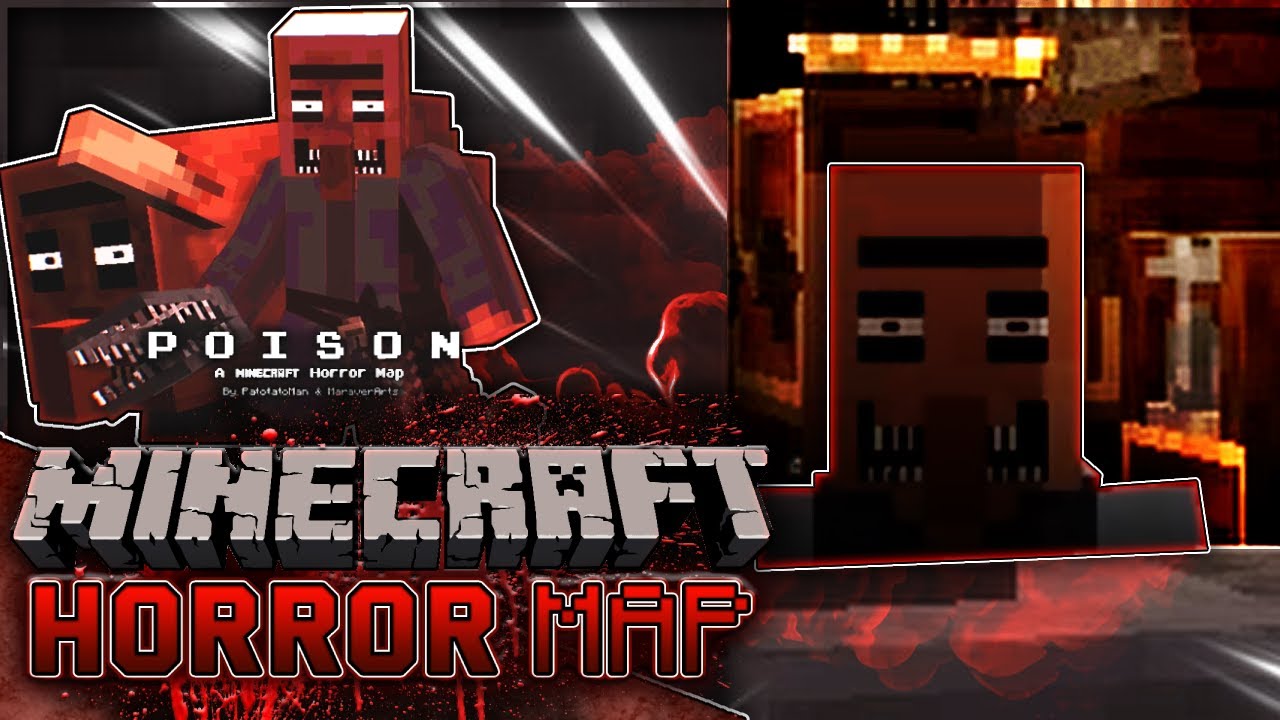 Minecraft HORROR MAP 1.16.5 [Minecraft POISON Horror Map Pt 1]