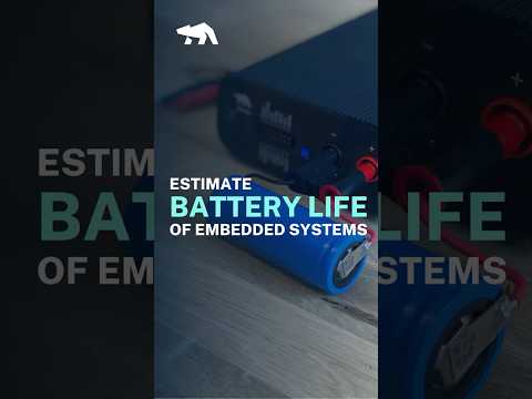 Get started with Otii | Estimate battery life of an embedded system or IoT device