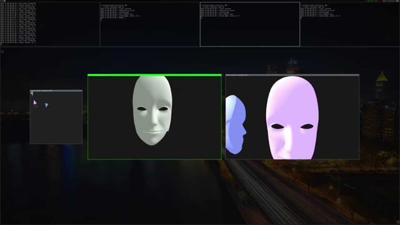 Client-side prediction and entity interpolation, opengl version