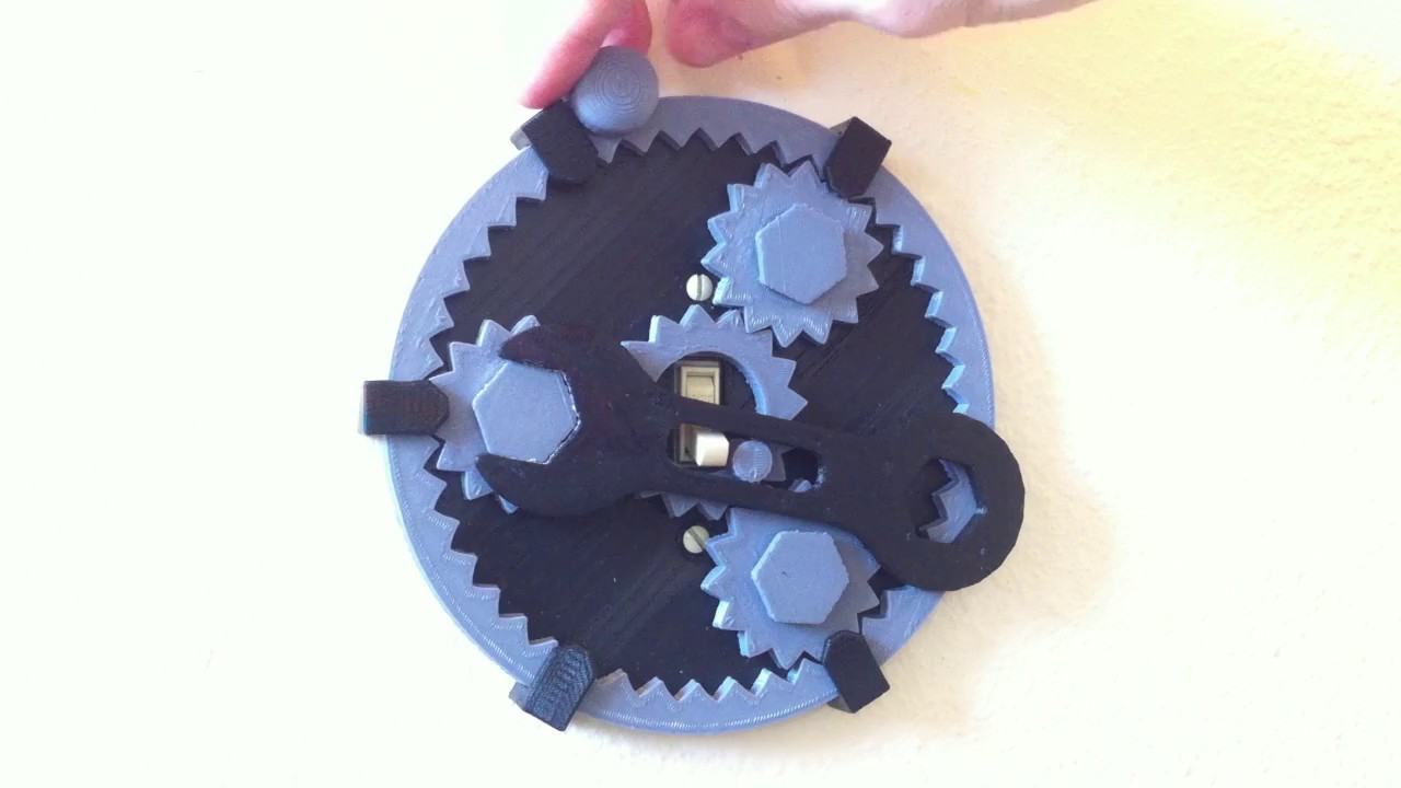 Gear Light Switch Cover 30 Sec Demo