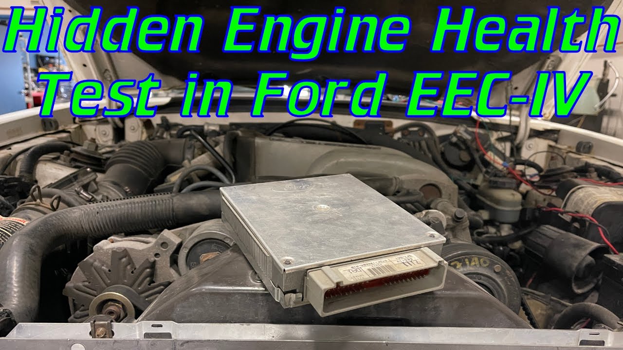 The Hidden Engine Health Test in Ford EEC-IV PCMs that you need to know about.