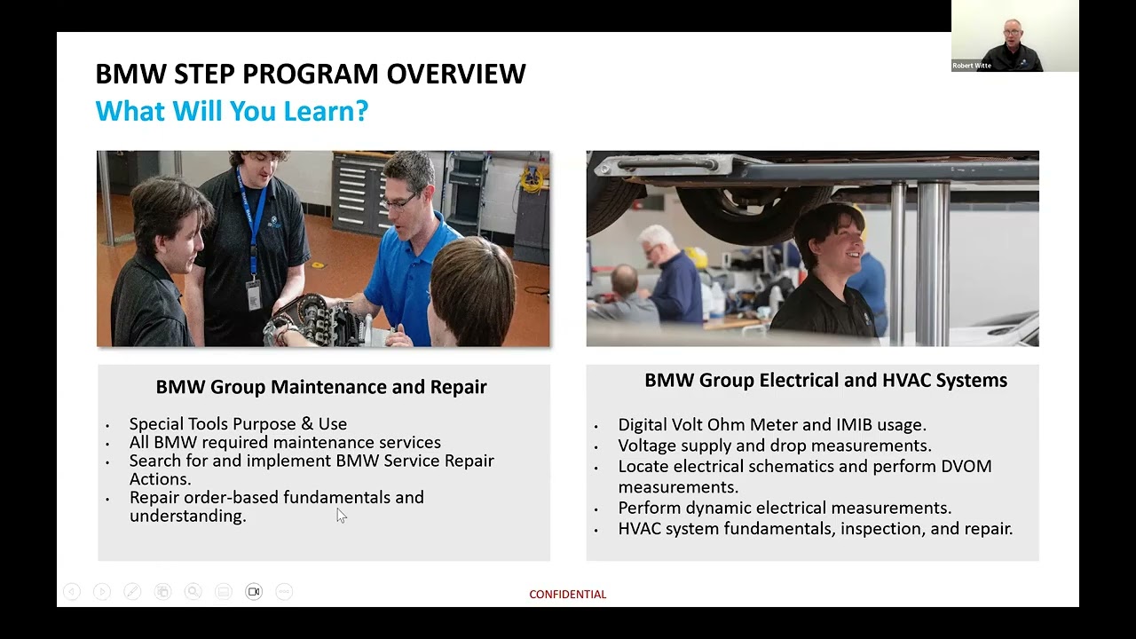 BMW’s ‘STEP’ Autotech Apprenticeship Training Program