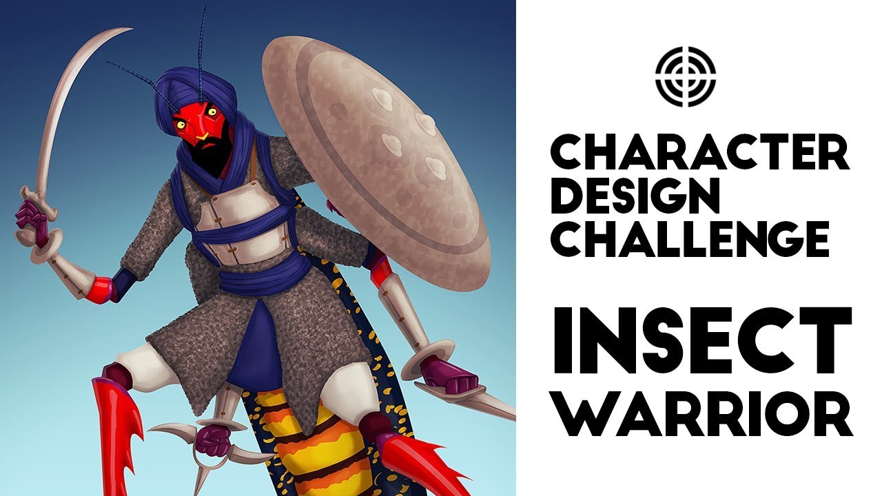 Character Design Challenge - Insect Warrior