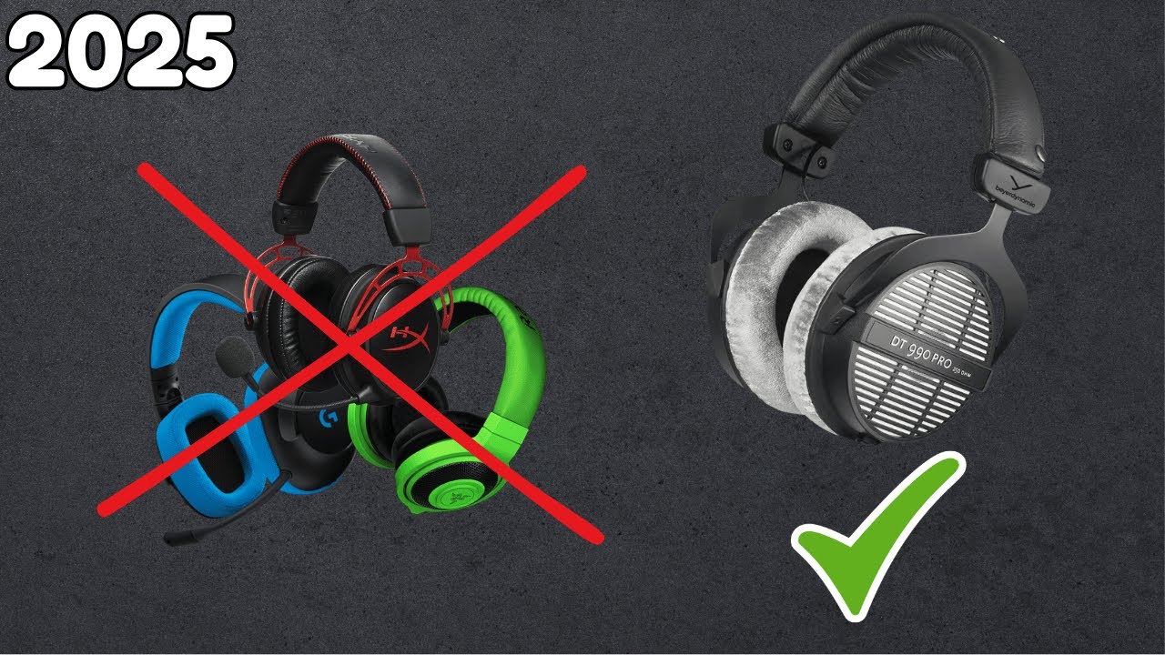 Stop Buying Gaming Headsets ! DT990 pro review.