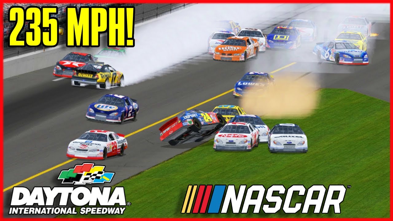 2001 DAYTONA 500 BUT AT 235 MPH!