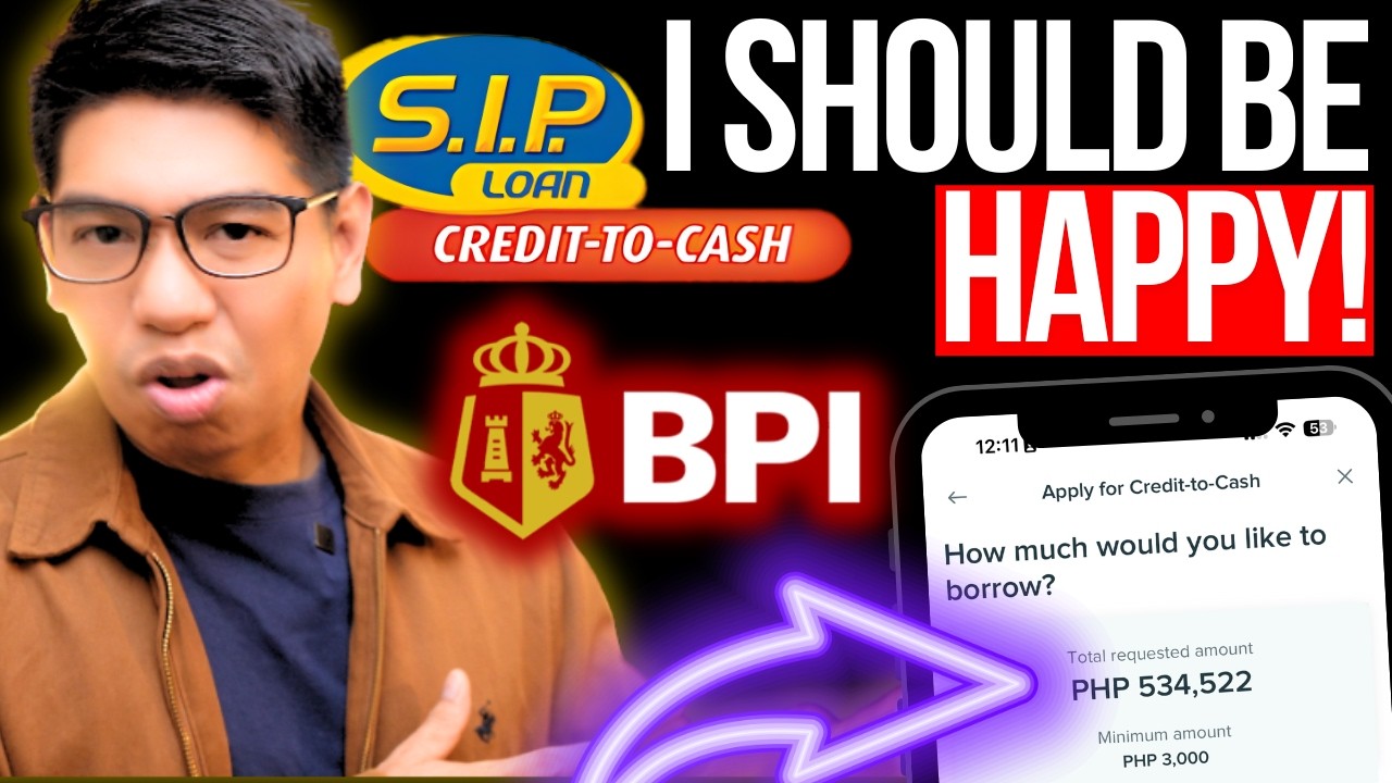 I Really SHOULD BE Happy To Have This! 60 Months To Pay W/ 0.59% Monthly Interest BPI Credit To CASH