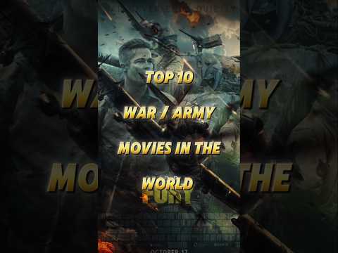 Top 10 Army-War Movies In The World #shorts #shortsfeed #viralvideo #trending